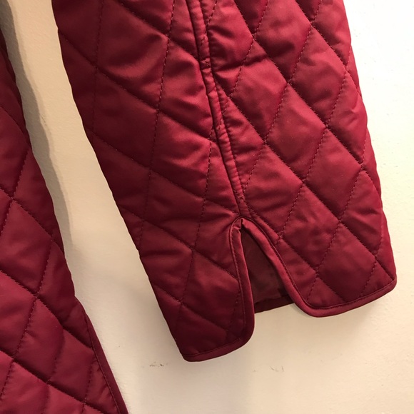 Tog Shop | Jackets & Coats | New The Tog Shop Quilted Burgundy Jacket ...